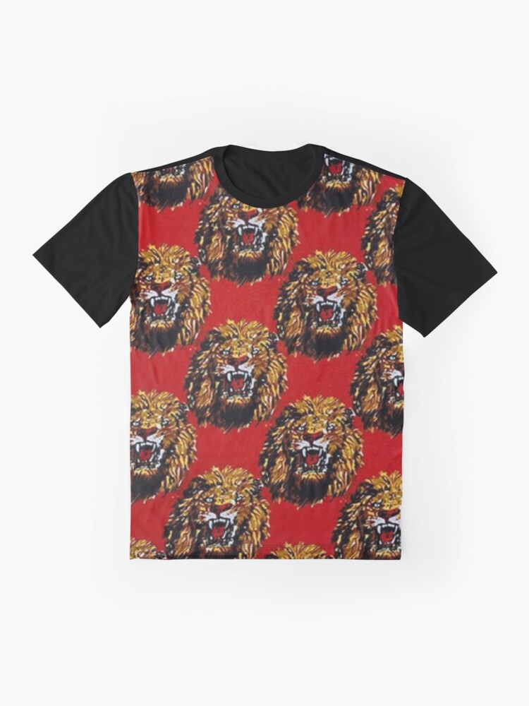 "Red Isi Agu Lion Head Igbo " Graphic T-Shirt for Sale by onatsty ...