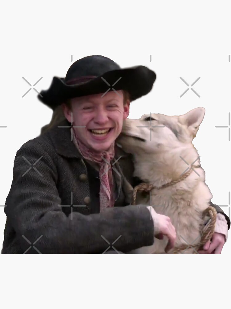 "Outlander Young Ian and Rollo" Sticker for Sale by SelloutCentral ...