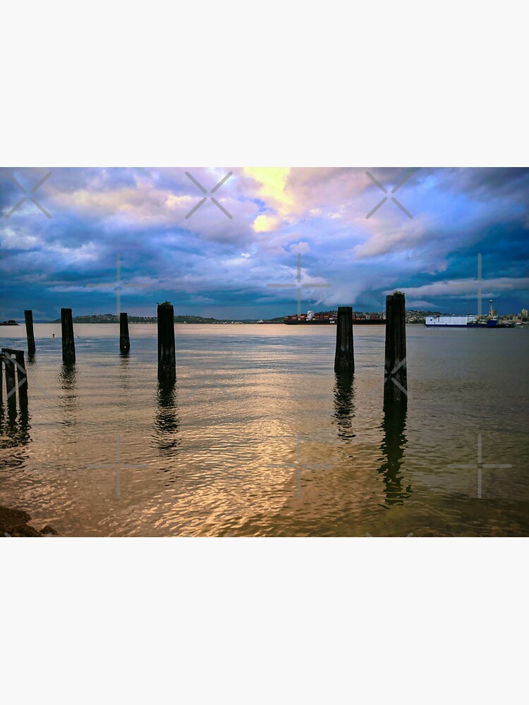 "Puget Sound" Sticker for Sale by ALWolenetz | Redbubble