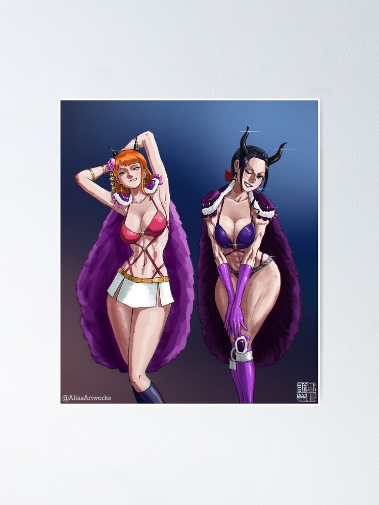 Nami And Robin Beast Pirates Outfits Poster For Sale By Samzhengart