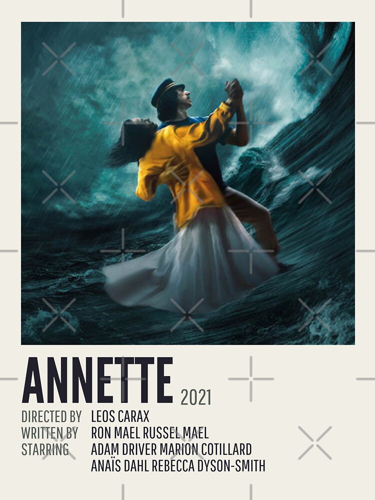 "annette (2021)" Sticker by therookiestore | Redbubble