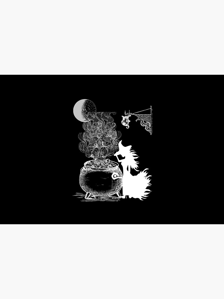 "Design der Hexenbrauen in dunkler Nacht" Badematte von Gilbert-Designs ...