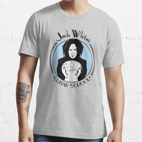"Jack White's Guitar School" T-shirt for Sale by kaligraf | Redbubble ...