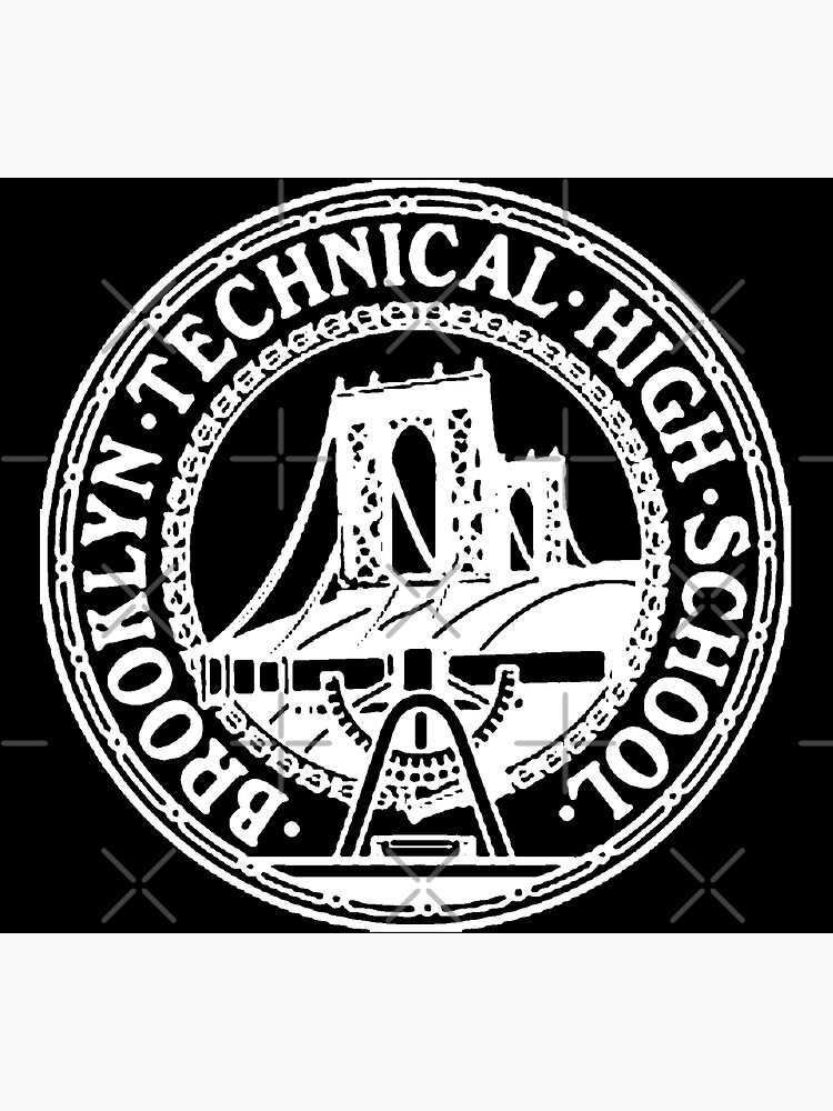 "Brooklyn Technical High School - White Logo" Poster for Sale by ...