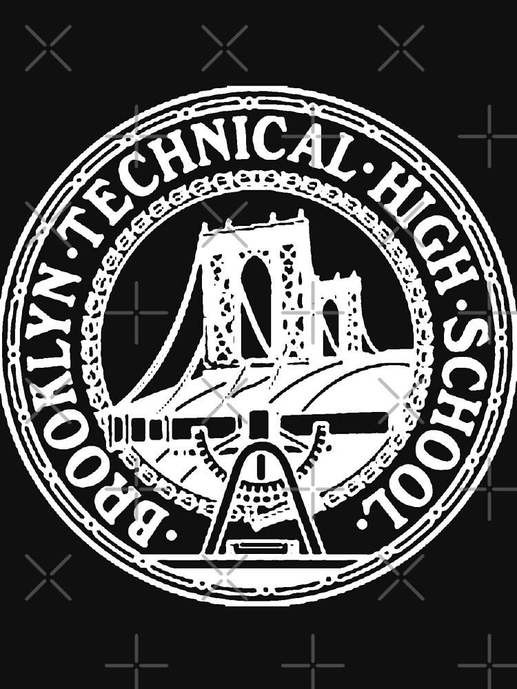 "Brooklyn Technical High School - White Logo" T-shirt for Sale by ...