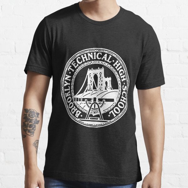 "Brooklyn Technical High School - White Logo" T-shirt for Sale by ...