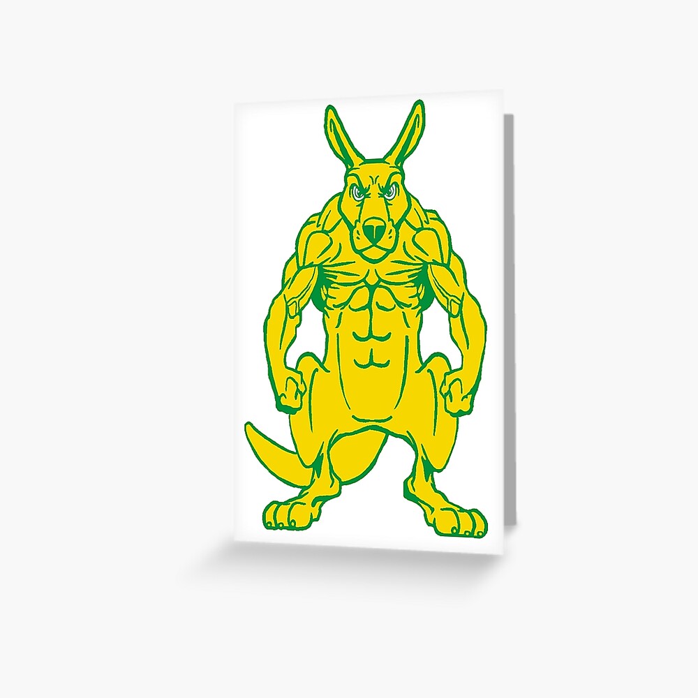 "Staunch Roo" Greeting Card for Sale by SocceroosActive | Redbubble