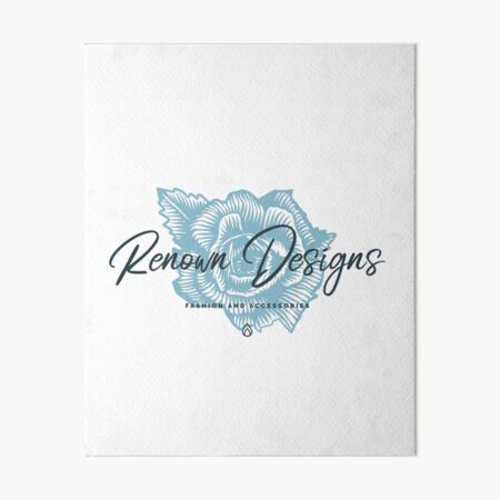 "Renown Designs Logo" Art Board Print by RenownDesigns | Redbubble