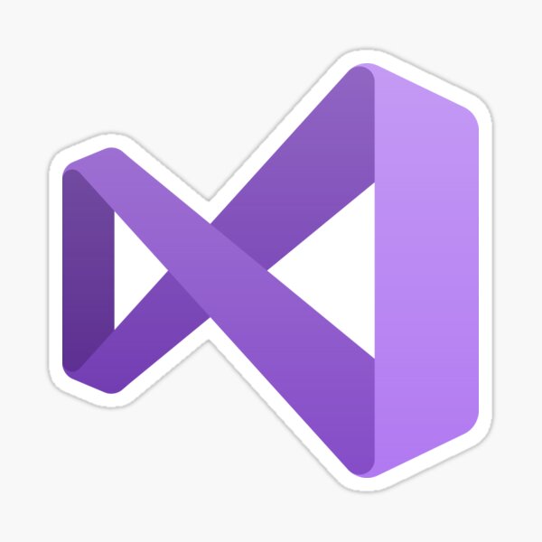 "Microsoft Visual Studio Sticker" Sticker for Sale by deepak-gangwar ...