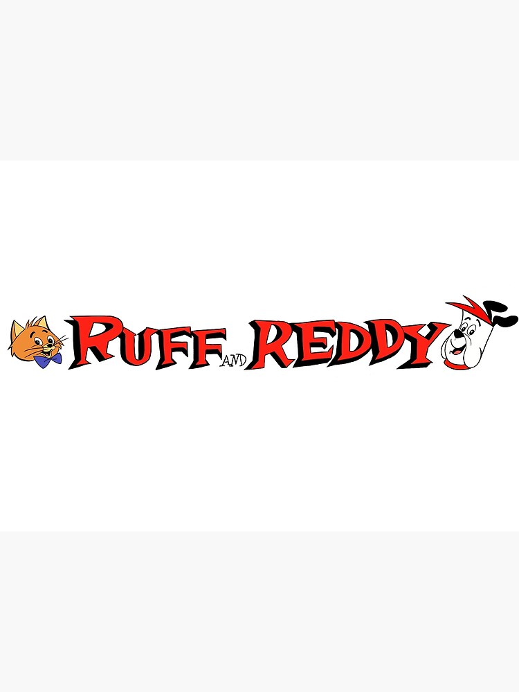"Ruff and Reddy Logo" Photographic Print for Sale by vinylguy64 | Redbubble