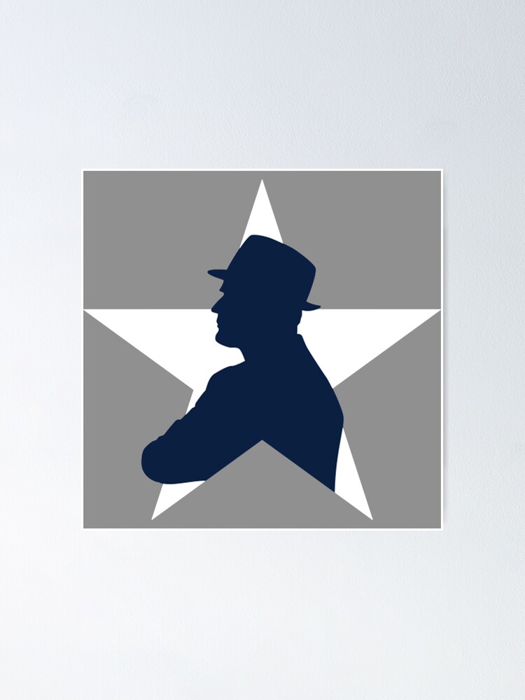 "Tom Landry Dallas Logo" Poster by pickafight1121 | Redbubble