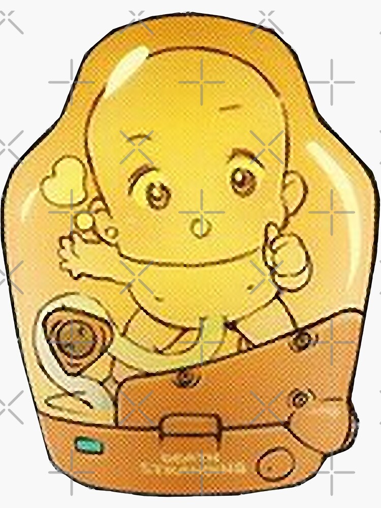 "BB Death Stranding Play games with science and strategy" Sticker for ...