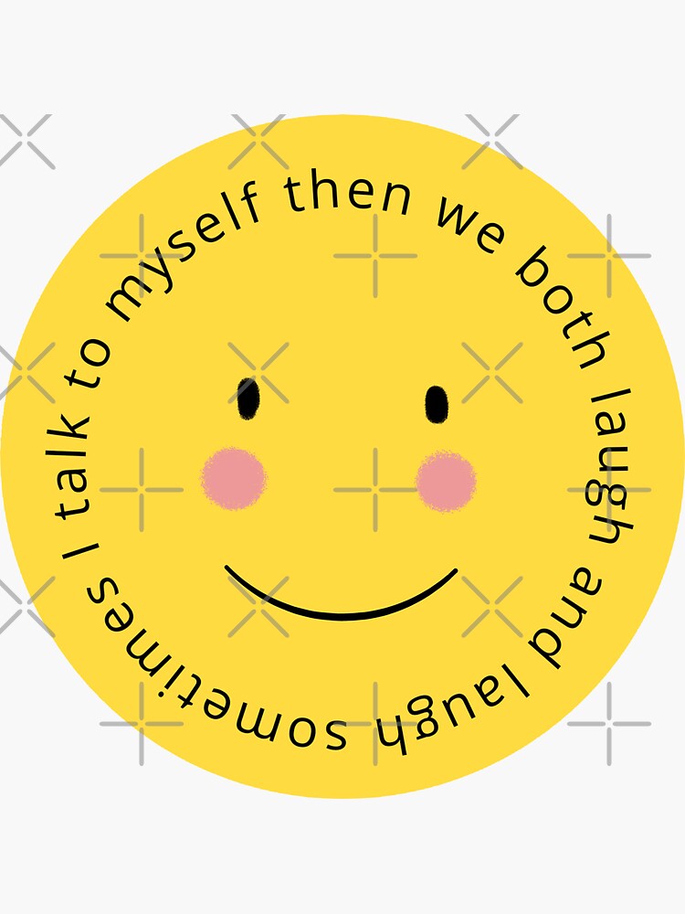 "Blushing cute smiley face" Sticker for Sale by NASIMAK | Redbubble