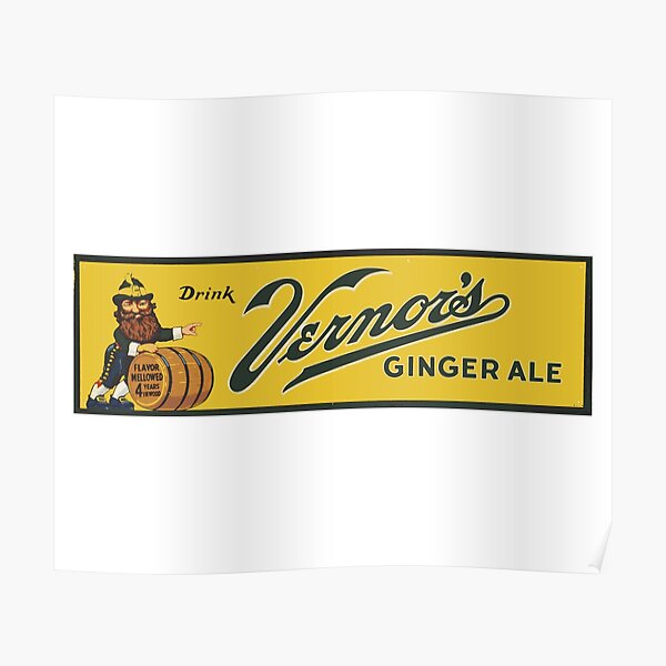 "The First American Ginger Ale" Poster by rejaokto19 | Redbubble