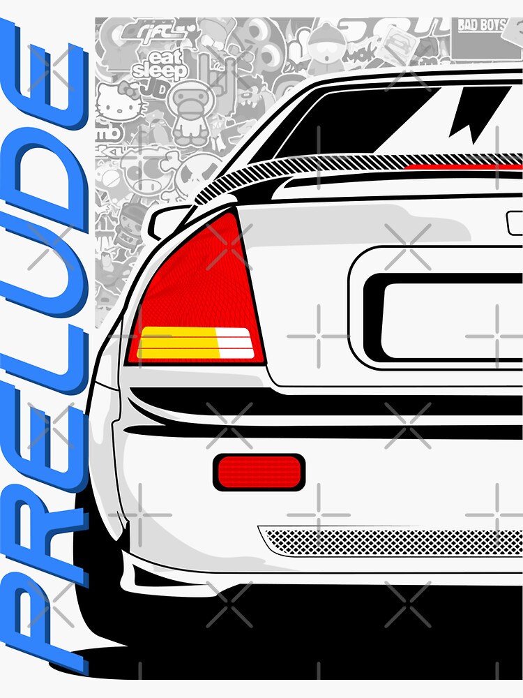 "Prelude Si" Sticker for Sale by CopiPanilArt | Redbubble
