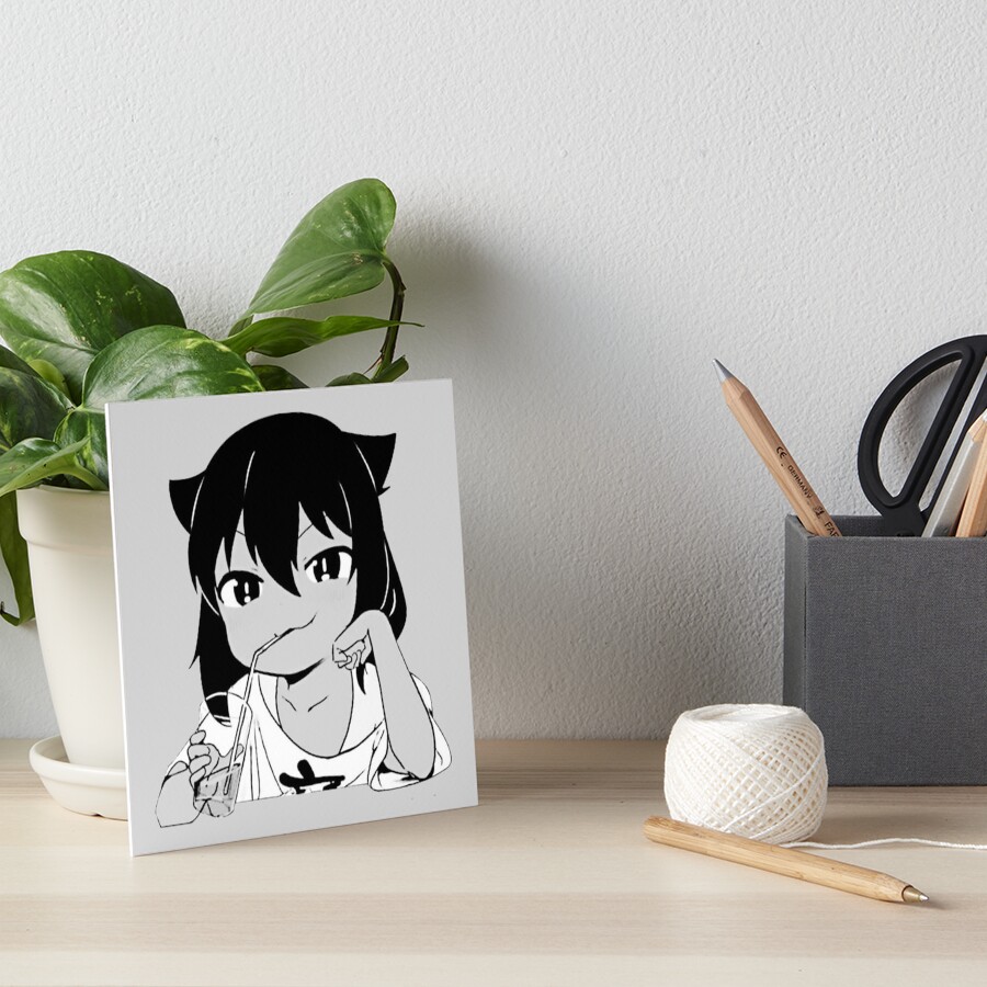 "The Great Jahy Chibi Smug Drink Manga" Art Board Print for Sale by ...