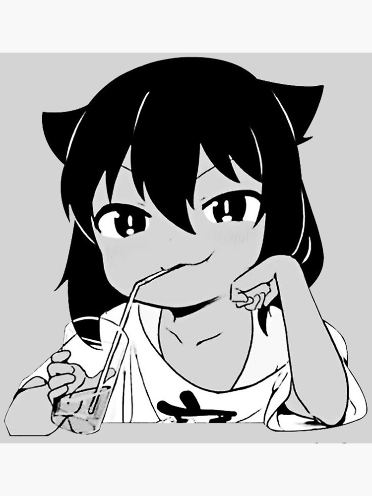 Lámina fotográfica «El gran Jahy Chibi Smug Drink Manga» de ...