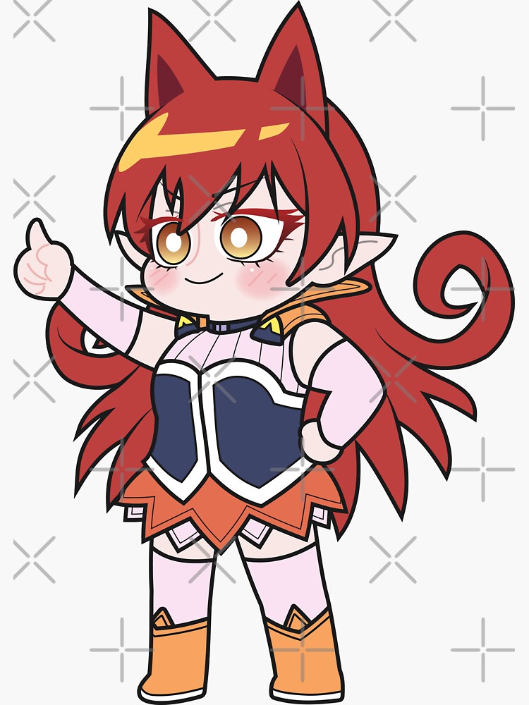 "Mairimashita Iruma-kun Azazel Ameri Chibi" Sticker von ChibiCheems ...