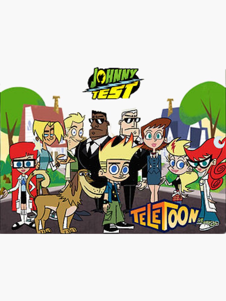 "Johnny test anime" Sticker for Sale by Hr29 | Redbubble