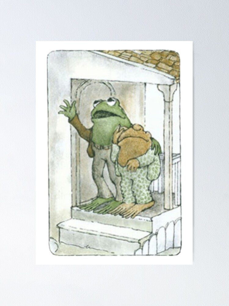 "Frog and toad" Poster by Jiul | Redbubble
