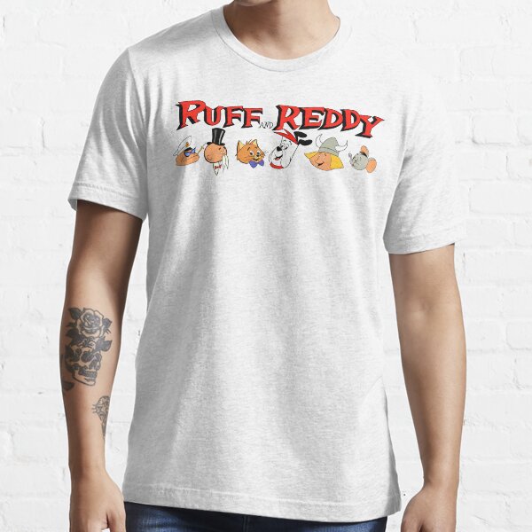 "Ruff and Reddy Cast" Essential T-Shirt for Sale by vinylguy64 | Redbubble