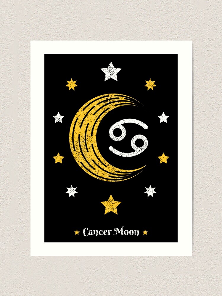 "Cancer Moon - Astrology Zodiac Sign - Natal Chart Horoscope Star Tarot ...