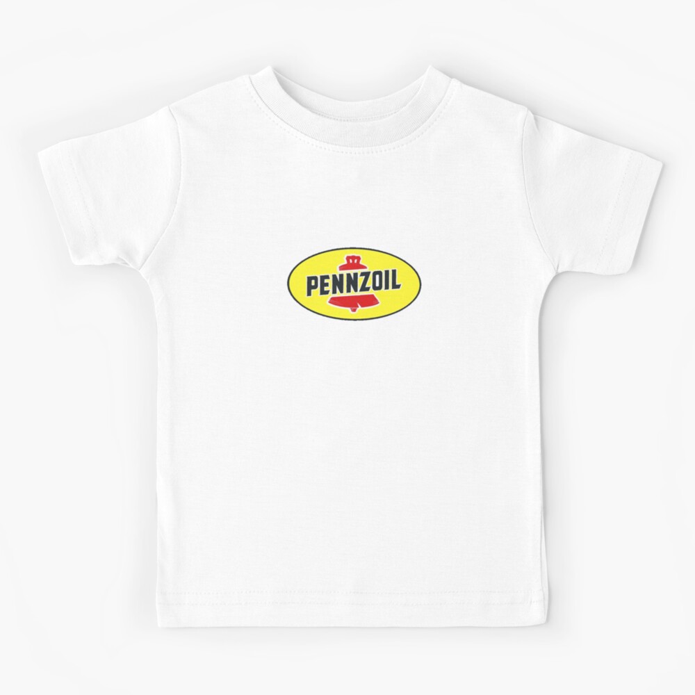 "Classic Retro-Racing-Pennzoil-Logos" Kids T-Shirt by bytehi | Redbubble