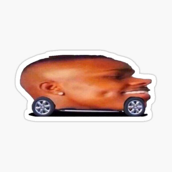 "Botak Head" Sticker for Sale by Sarahclapper191 | Redbubble