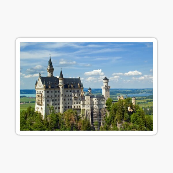 Neuschwanstein Castle Stickers | Redbubble