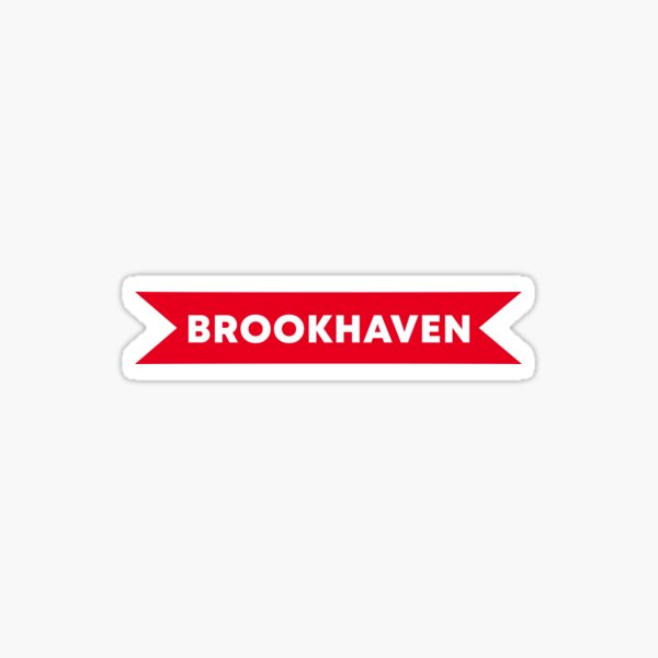 "Brookhaven 1" Sticker for Sale by racoontakus | Redbubble