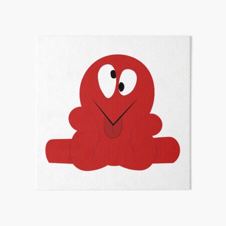 "pocoyo fred octopus " Art Board Print for Sale by CharlieStrom | Redbubble