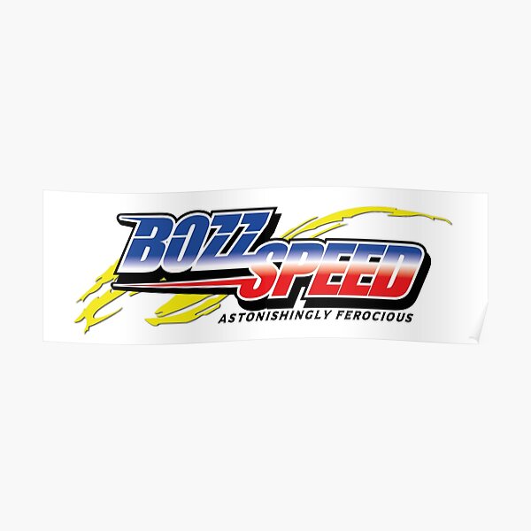 "BOZZ SPEED" Poster for Sale by JDMShop | Redbubble