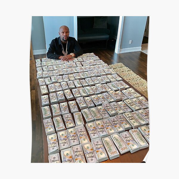 "Floyd Mayweather with a lot of Money" Poster for Sale by Emote Bot ...