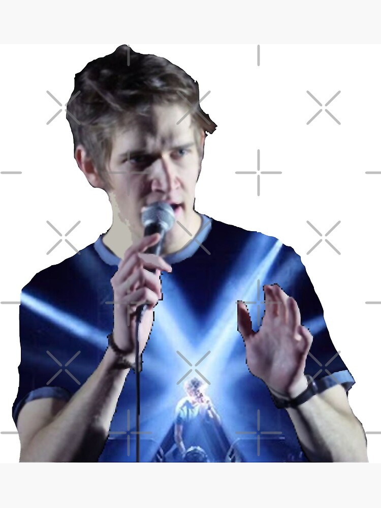 "Make Happy Bo Burnham" Poster by BoBurnhamMusic | Redbubble