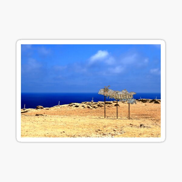 "The 35th parallel" Sticker for Sale by annalisa56 | Redbubble