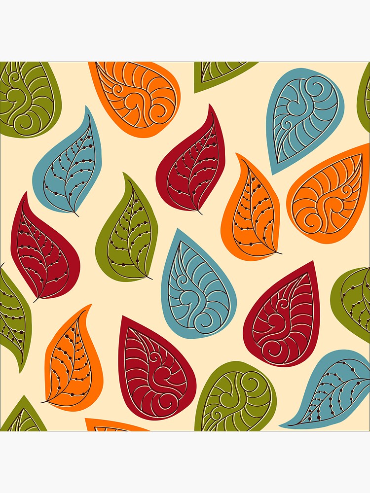 "Autumn Leaves Detail Pattern, Hello Autumn, Fall Leaves Pattern ...