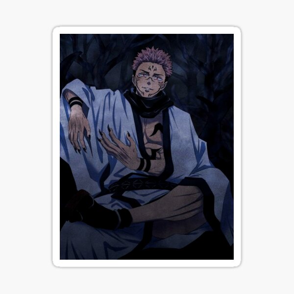 "Sukuna " Sticker by nerdy-merch | Redbubble