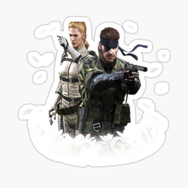 "Metal Gear Solid 3 - The Boss & Big Boss" Sticker for Sale by ...