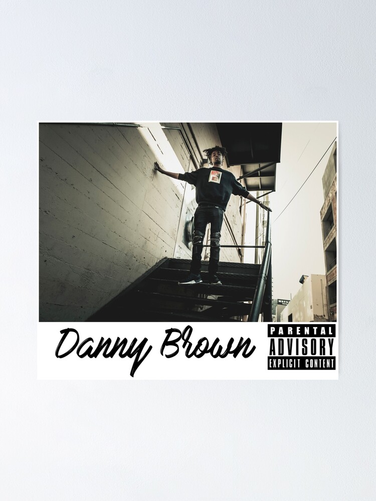 "Danny Brown / Atrocity Exhibition" Poster by crooksflow | Redbubble