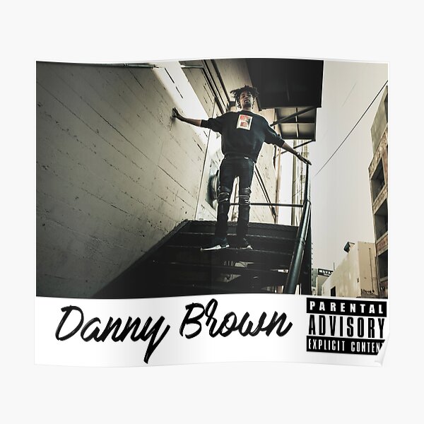 "Danny Brown / Atrocity Exhibition" Poster by crooksflow | Redbubble
