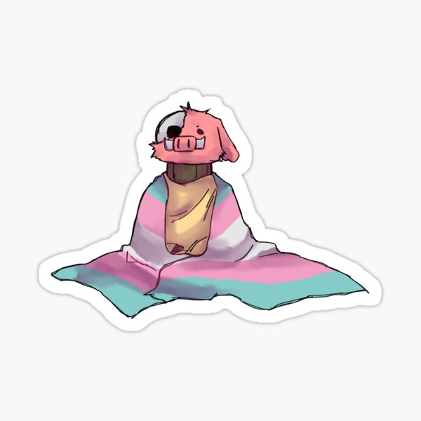 "DSMP Michael Pride sticker- Transgender" Sticker for Sale by ...