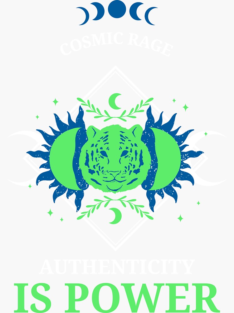 "Authenticity Is Power Design " Sticker for Sale by Artpace | Redbubble