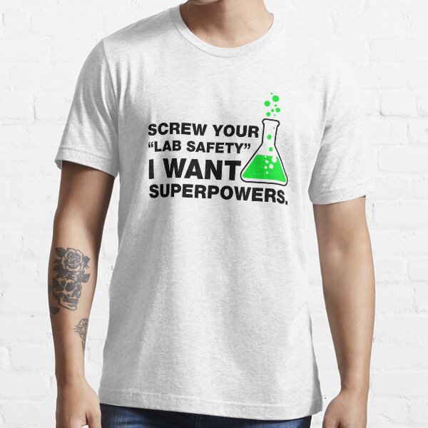 "Lab Safety Funny Science Geek T-shirt" T-shirt for Sale by lolotees ...