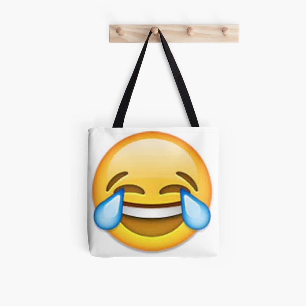 "Laughing Emoji" Tote Bag for Sale by janetgonzalez | Redbubble