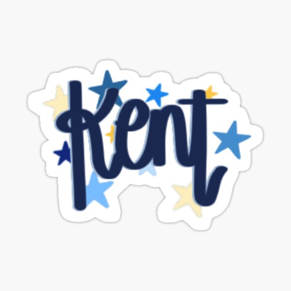 "kent stars" Sticker for Sale by alexapasadyn | Redbubble
