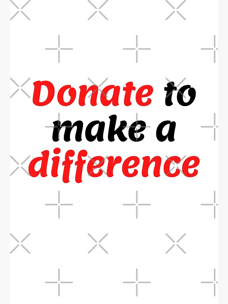 "International Day of Charity - Donate to make a difference" Poster for ...
