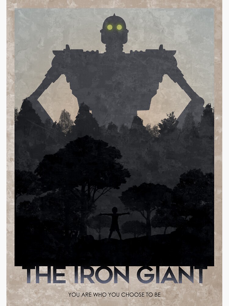 "Iron Giant" Sticker for Sale by ryanripley | Redbubble