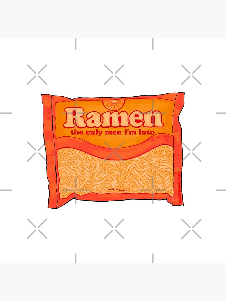 Ramen The Only Men I'm Into Pin Button