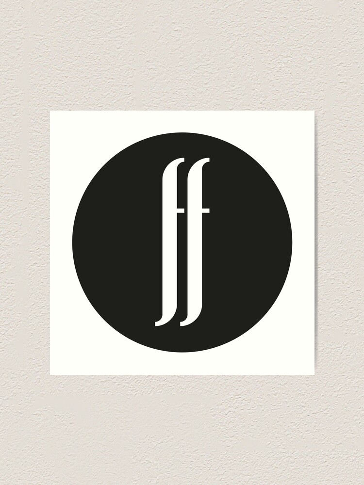 "forte fortissimo ff circle logo" Art Print by ForteFortissimo | Redbubble