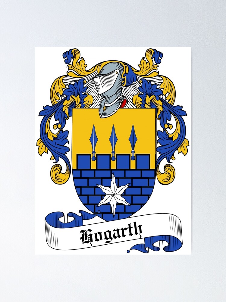 "Hogarth " Poster for Sale by HaroldHeraldry | Redbubble